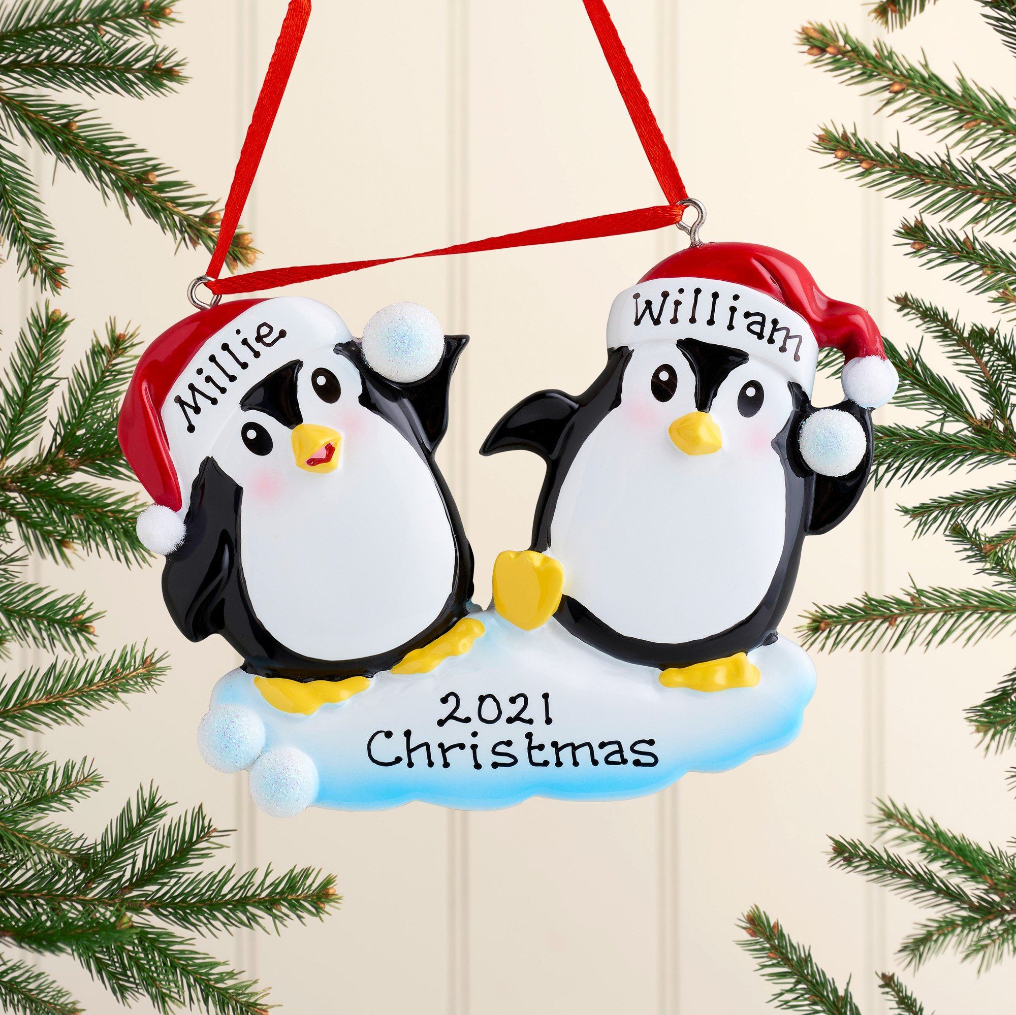 Penguin Snowball Couple – Tabetha's Touch
